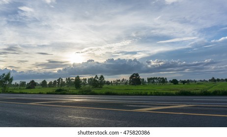 Fields Evening Sky Stock Photo 475820386 | Shutterstock