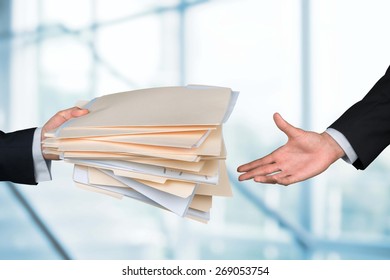 Handover File Images, Stock Photos & Vectors | Shutterstock