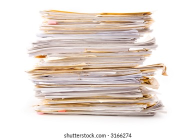 30,079 Stack of files isolated Images, Stock Photos & Vectors ...