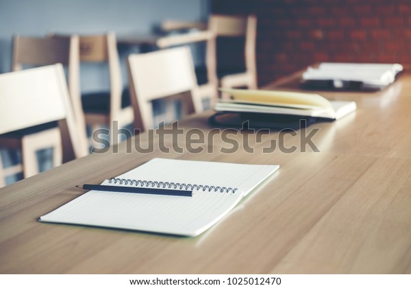 Final Test University Table University Stock Photo 1025012470 ...