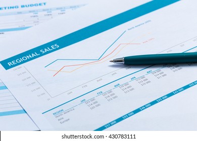 Paperwork Graphs Pencil Stock Photo 119054419 | Shutterstock