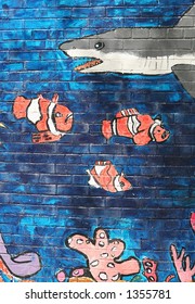 Finding Nemo Wall Mural Stock Photo 1355781 | Shutterstock