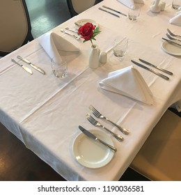 Fine Dining Table Set Stock Photo 1190036581 | Shutterstock