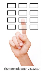 Finger Pushing Button Stock Photo 78122914 | Shutterstock
