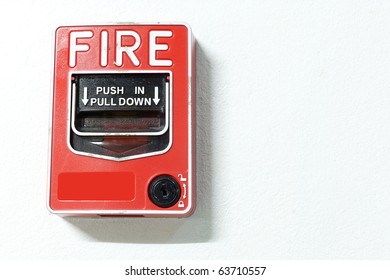 Fire Alarm Button Security Point Stock Photo 63710557 | Shutterstock