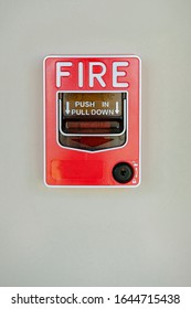 Fire Alarm Switch Push Pull Down Stock Photo 1644715438 | Shutterstock