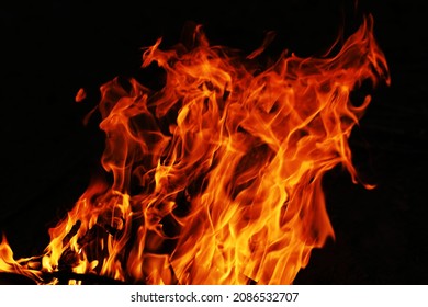 Fire Creates Infinity Shapes When Burns Stock Photo 2086532707 ...