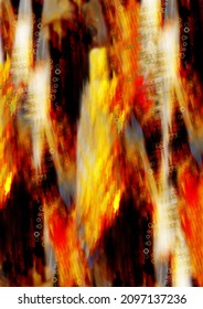Fire Dance Texture Lights Stock Photo 2097137236 | Shutterstock