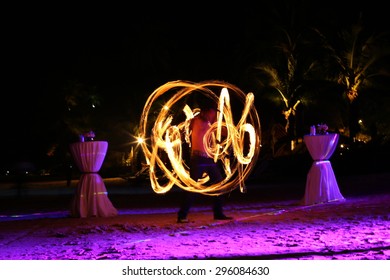 Fire Dancing Stock Photo 296084630 | Shutterstock
