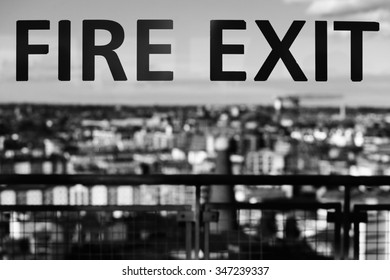 Fire Exit Stock Photo 347239337 | Shutterstock