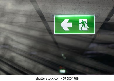 Fire Exit Stock Photo 593034989 | Shutterstock