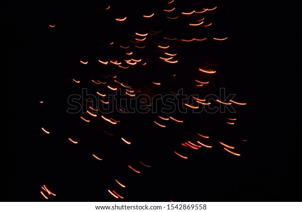 Fire Falling Sky Stock Photo 1542869558 | Shutterstock