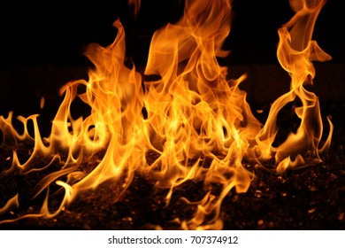 Fire Flames Stock Photo 707374912 | Shutterstock