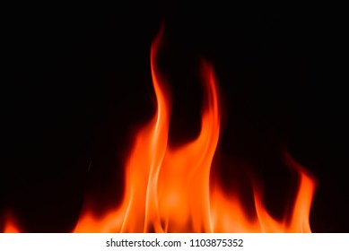 Realistic Fire 3d Flame Hot Burn Stock Vector (Royalty Free) 1351422521
