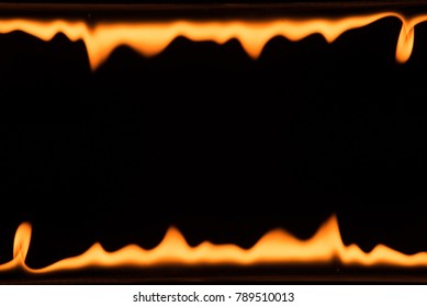 Fire Flames Frame Background Stock Photo 789510013 | Shutterstock