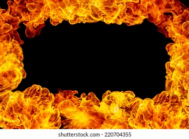 Fire Hole Background Stock Illustration 58178962