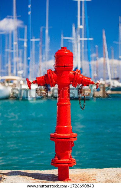 Fire Hydrant Pier Stock Photo 1726690840 | Shutterstock