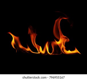 Fire On White Background Stock Photo 796955167 | Shutterstock