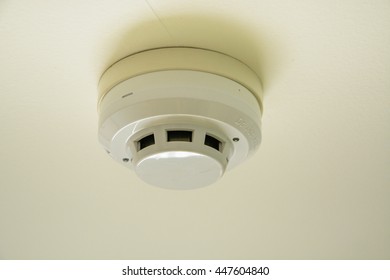 Fire Smoke Sensor On Ceiling Stock Photo 447604840 | Shutterstock