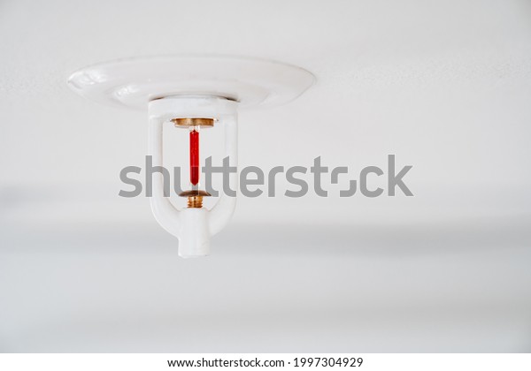 Fire Suppression System On Ceiling House Stock Photo 1997304929 ...