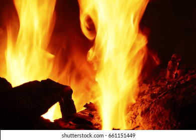 Fire Texture Motion Blur Effect Over Stock Photo 661151449 | Shutterstock