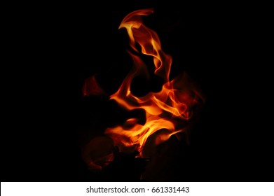 Fire Texture Motion Blur Effect Over Stock Photo 661331443 | Shutterstock