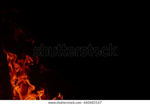 Fire Texture Motion Blur Effect Over Stock Photo 660683167 | Shutterstock
