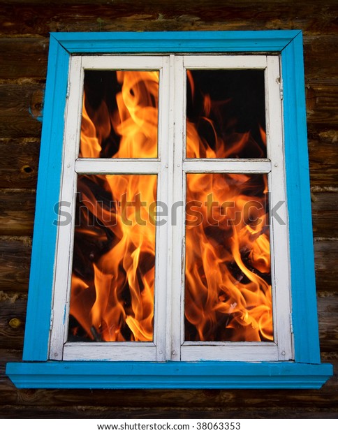 Fire Window Stock Photo 38063353 | Shutterstock