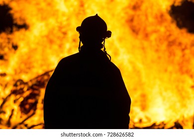 Firefighter Flames Background Stock Photo 728626582 | Shutterstock