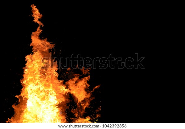 Firer Back Ground Stock Photo 1042392856 | Shutterstock