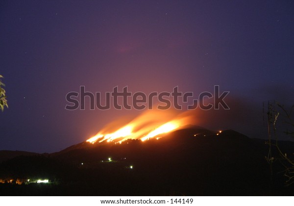 Fires Night Stock Photo 144149 | Shutterstock
