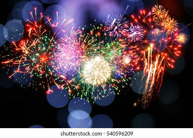 523,682 Colourful fireworks background Images, Stock Photos & Vectors ...