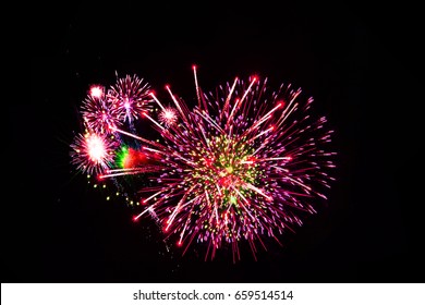 Firework Background Stock Photo 659514514 | Shutterstock