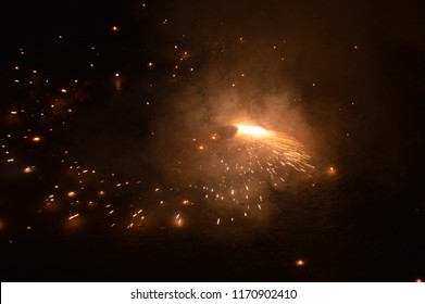 Firework Fire Cracker Called Chakra Bhoo Stock Photo 1170902410 ...