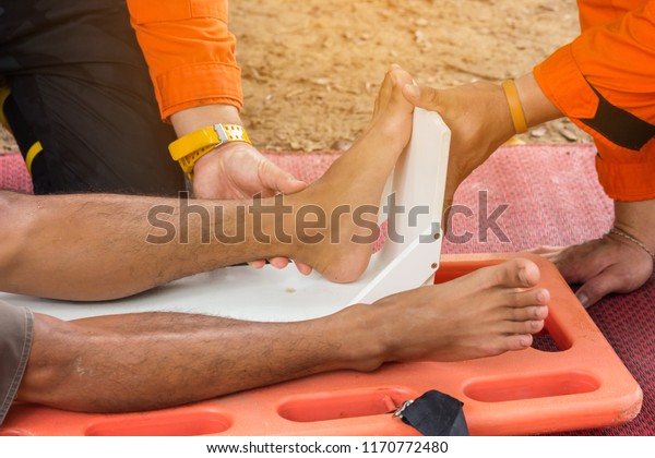 First Aid Unit Splint Broken Bone Stock Photo 1170772480 | Shutterstock