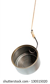 Fish Hook Empty Tin Can On Stock Photo 130515020 | Shutterstock