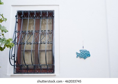 Fish Shape Ceramic Windows Evil Eye Stock Photo 462033745 | Shutterstock