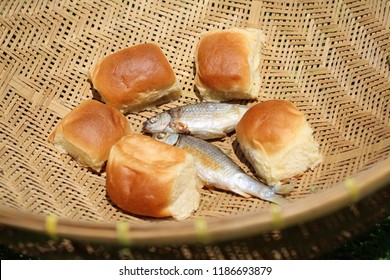 Five Loaves Bread Two Fish Stock Photo 1186693879 | Shutterstock