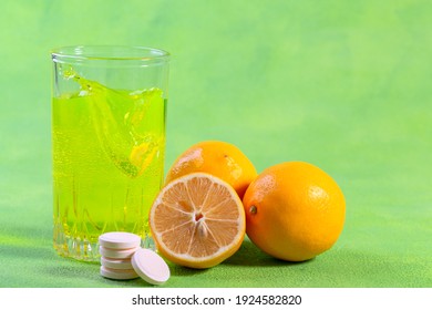 Fizzy Vitamin C Tablet Dissolves Glass Stock Photo 1924582820 ...