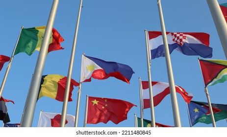 Flag Different Countries Stock Photo 2211480845 | Shutterstock