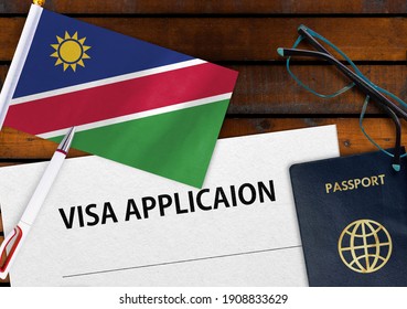 Flag Philippines Visa Application Form Passport Stock Photo (Edit Now ...