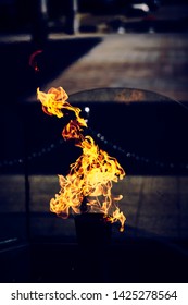 Flame Burning Beacon Fire Stock Photo 1425278564 | Shutterstock
