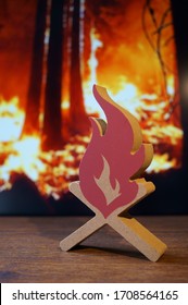 Flame Object Image Forest Fire Stock Photo 1708564165 | Shutterstock