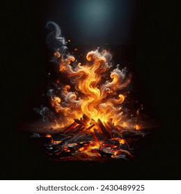 Gold Being Refined By Fire AI-generated image 2481167517 | Shutterstock