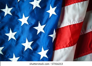 Flapping Flag Usa Wave Stock Photo 57316213 | Shutterstock