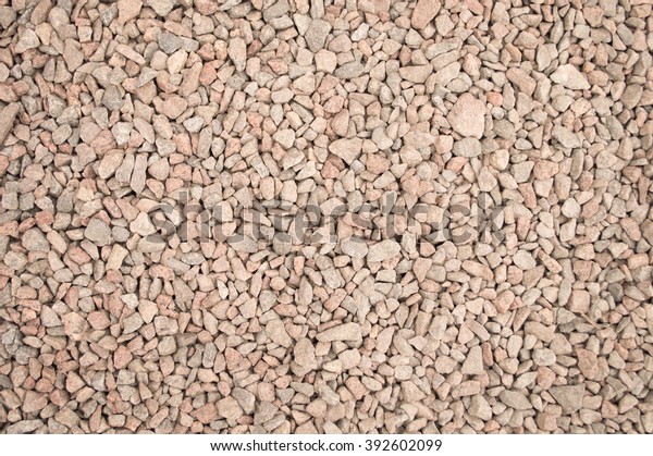 Flat Background Small Grey Pebbles Texture Stock Photo 392602099 ...