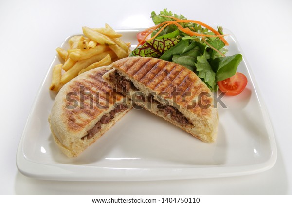 Flat Bread Baked On Griddle Toast Stock Photo 1404750110 | Shutterstock