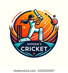 Make Cricket Logo Batsmen Vector Hitting AI-generated image 2465982929 ...