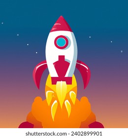Rocket Ship 4 Windows Landing On AI-generated image 2444346171 ...