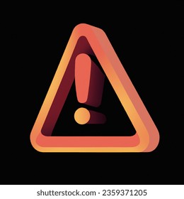 Warning Sign Icon AI-generated image 2483479495 | Shutterstock